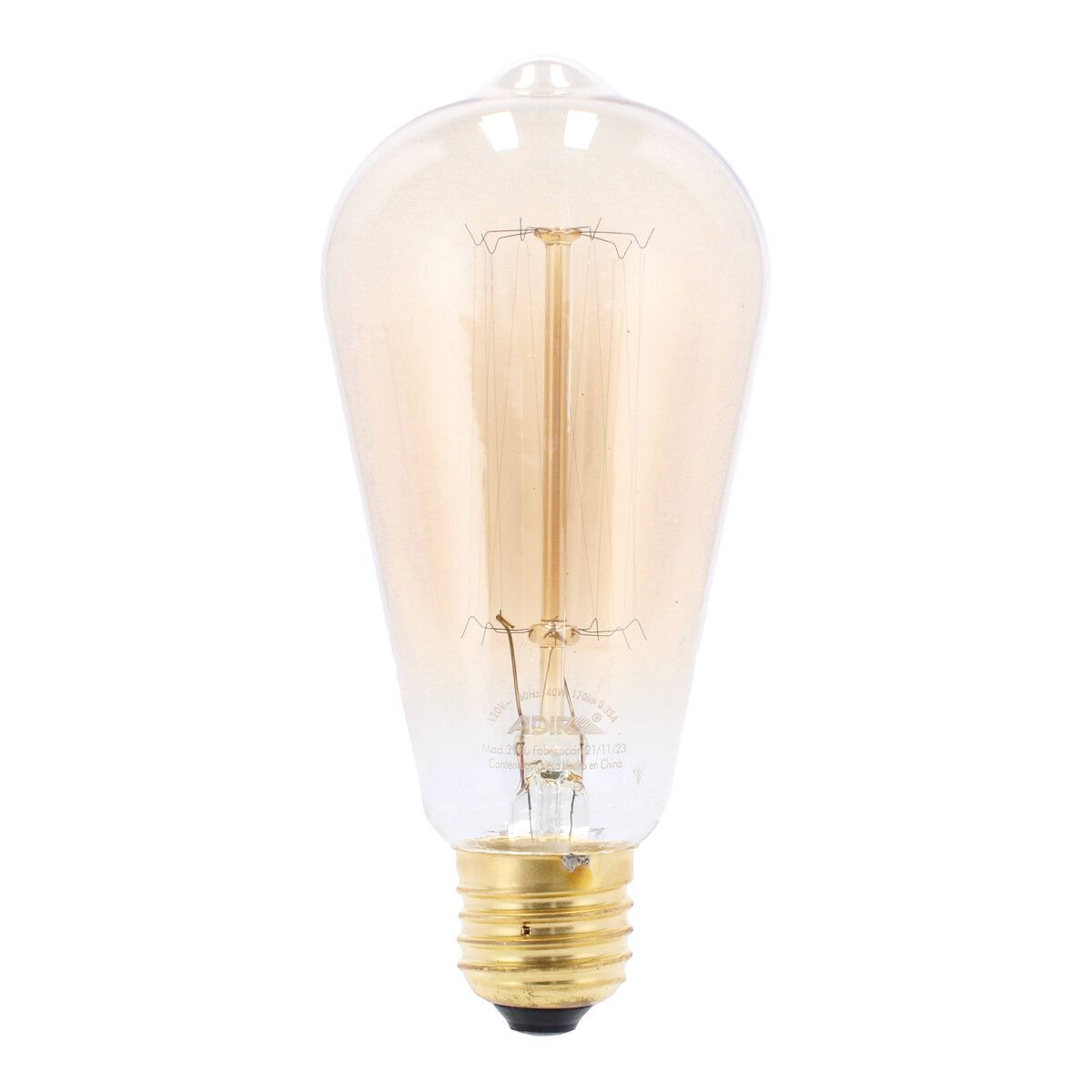 Foco Vintage con 19 filamentos de carbón 40 W 2950 Adir