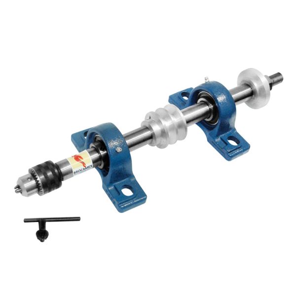Mandril auto ajustable flecha 1" broquero 1/2"