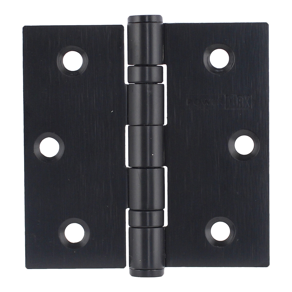 Bisagra con baleros 3" x 3" negro mate Power Turk